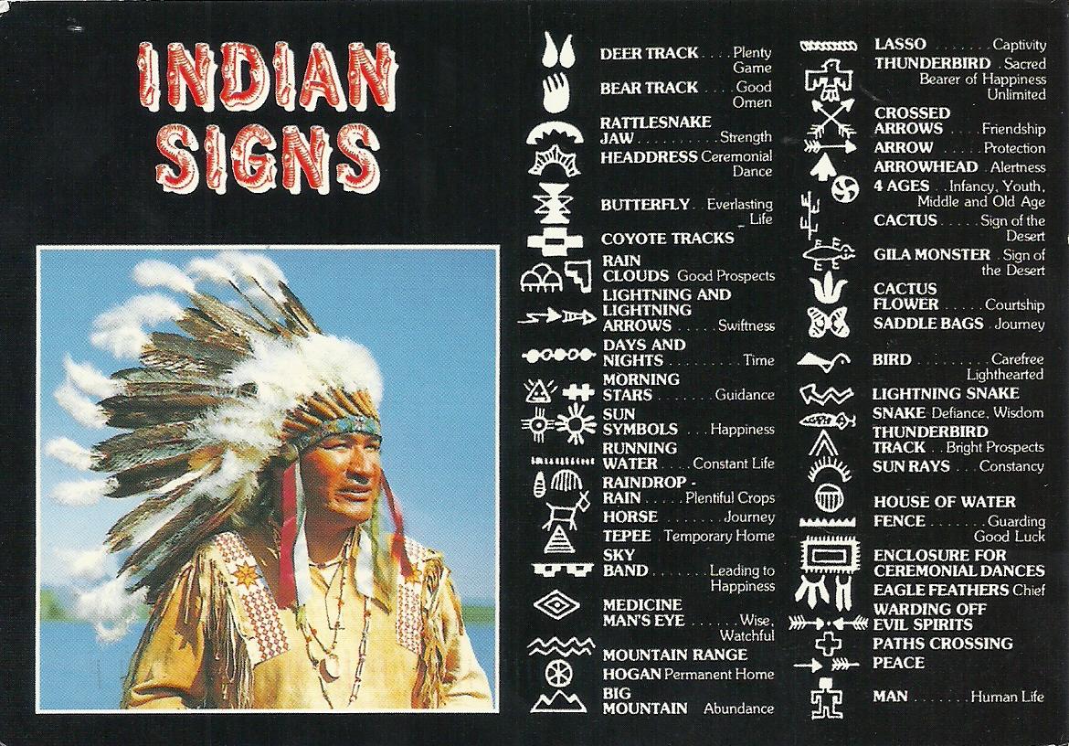 Projek Satu Dunia (One World Project)™: USA - Indian Signs