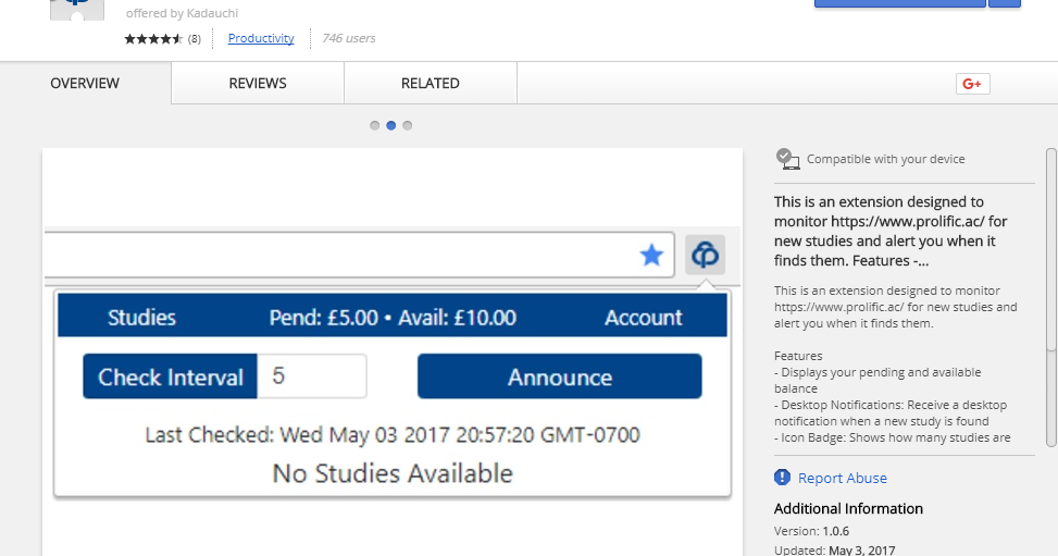 Making money from survey sites and apps: Prolific Assistant - Get ...