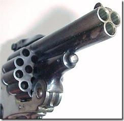 Unique Revolver: 3 Tubes 18 Bullets | 100knot