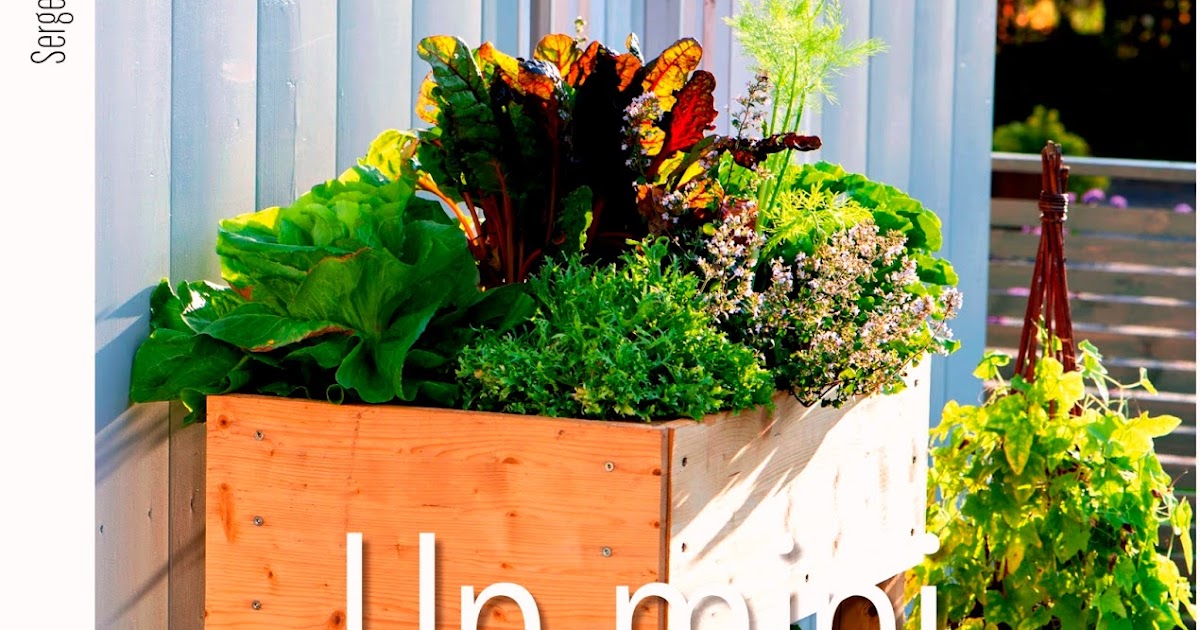 “Un mini-huerto original” de la Editorial Larousse