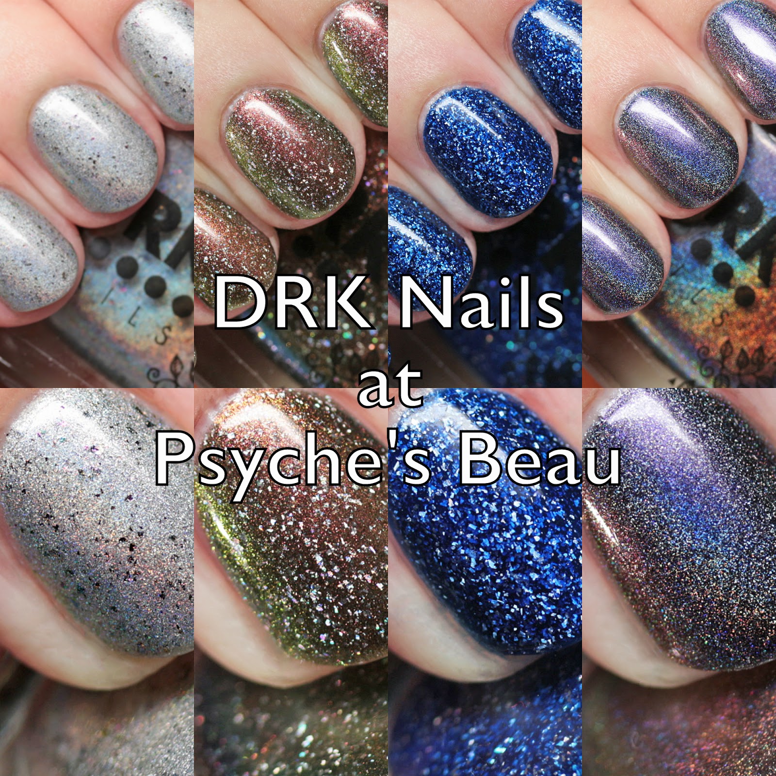The Polished Hippy: DRK Nails at Psyche's Beau Swatches and Review Part 1
