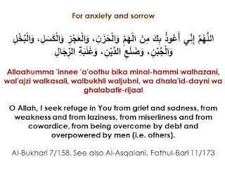 Hadith and Ayahs for war time