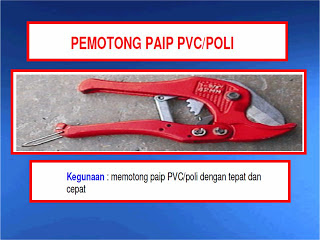 BAB 4 KERJA PAIP : JENIS DAN KELENGKAPAN PAIP [ KHB TINGKATAN 1 ]