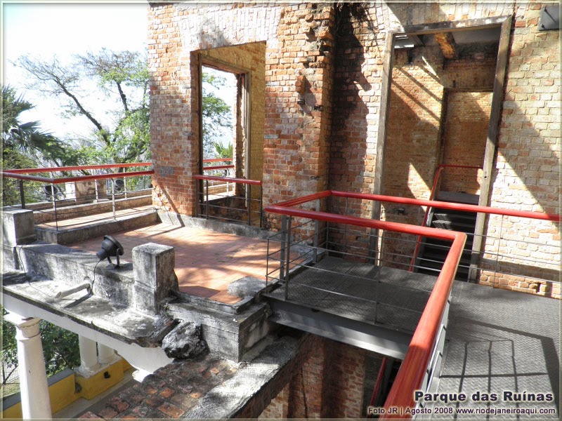 PRANCHETA DE ARQUITETO: PROJ RETROFIT: PARQUE DAS RUÍNAS, RIO