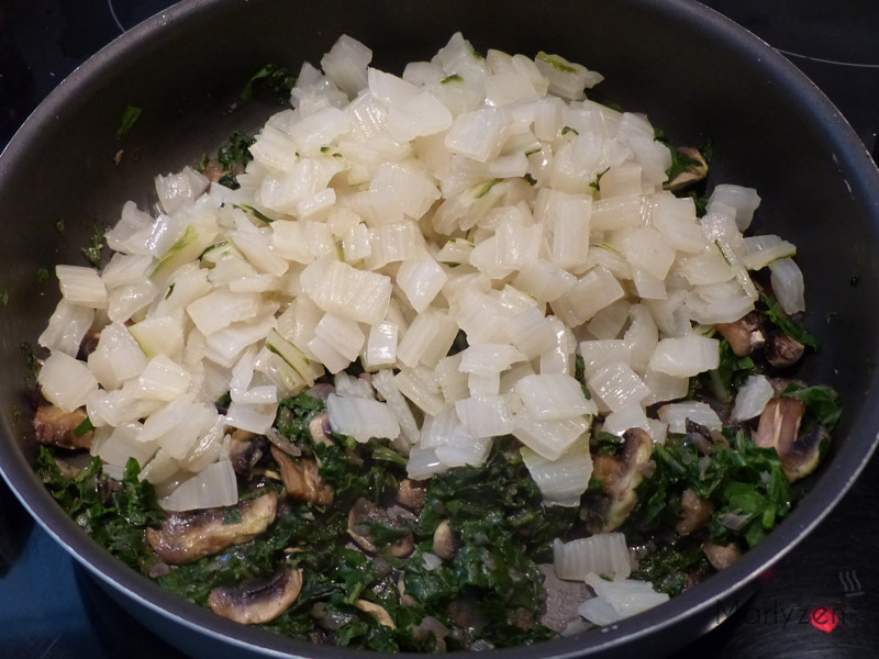Marlyzen, cuisine revisitée: Frittata aux blettes et aux champignons