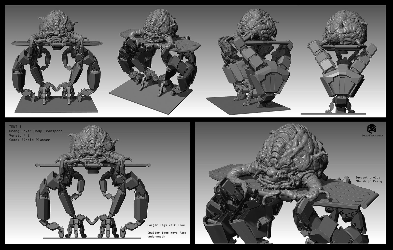 Jared Krichevsky: TMNT 2 - Krang