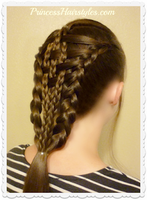 Checkerboard Dutch Braids Hairstyle Tutorial. Easier Than It Looks ...