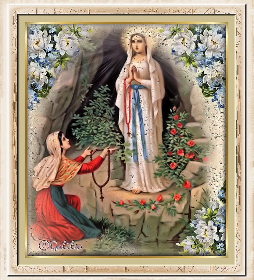® Santoral Católico ®: IMÁGENES DE LA VIRGEN DE LOURDES