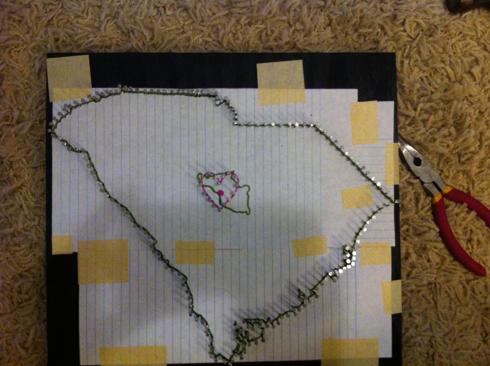 get'cha craft on: String Art Tutorial (yayyy!)