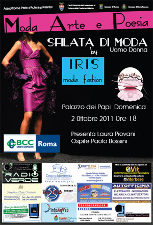 Perle d'Autore: Moda Arte e Poesia - Sfilata di Moda - Uomo Donna