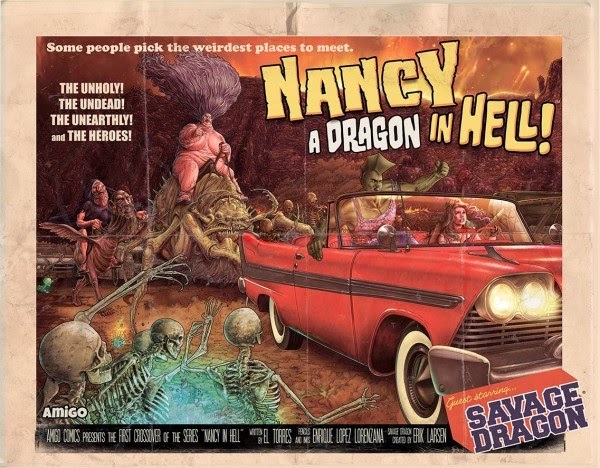 Cómic: review de NANCY IN HELL: Doble Sesión [Aleta Ediciones].