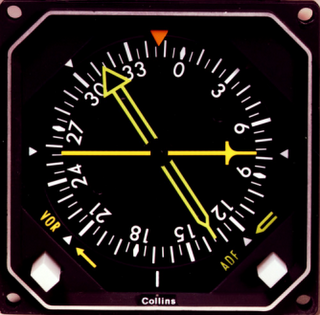 web plane méxico: Indicador magnético de la radio