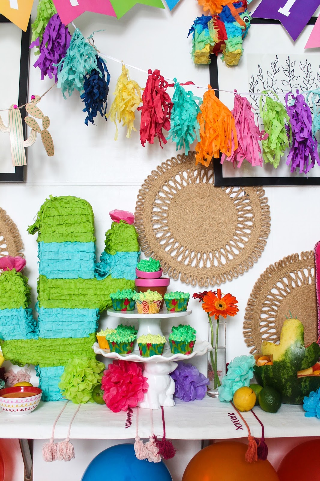 Colorful Fiesta Themed Birthday Party - TfDiaries