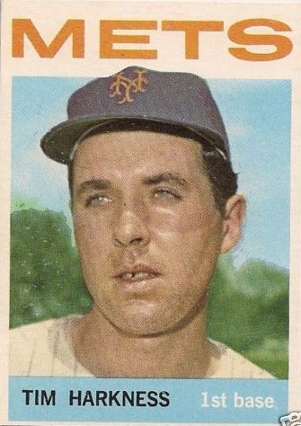 Tim Harkness: Early Sixties Mets First Baseman (1963-1964)