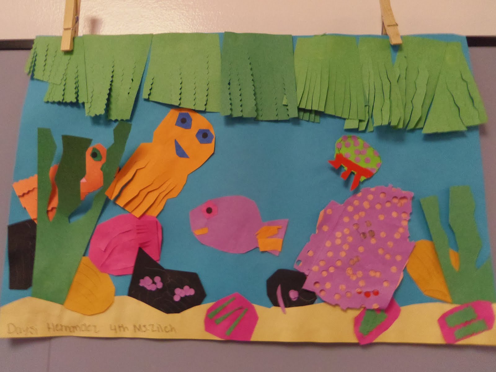 Art Kids of Benavidez Elementary: Biomes - Coral Reefs and Henri ...