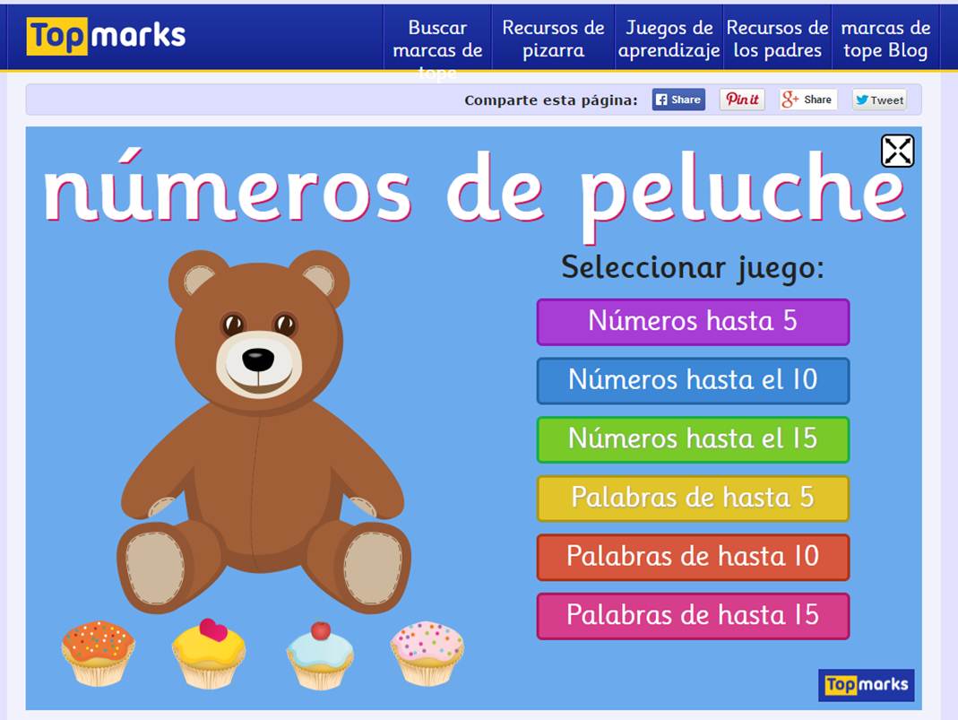 Numerolandiaciudadelina : Juegos interactivos
