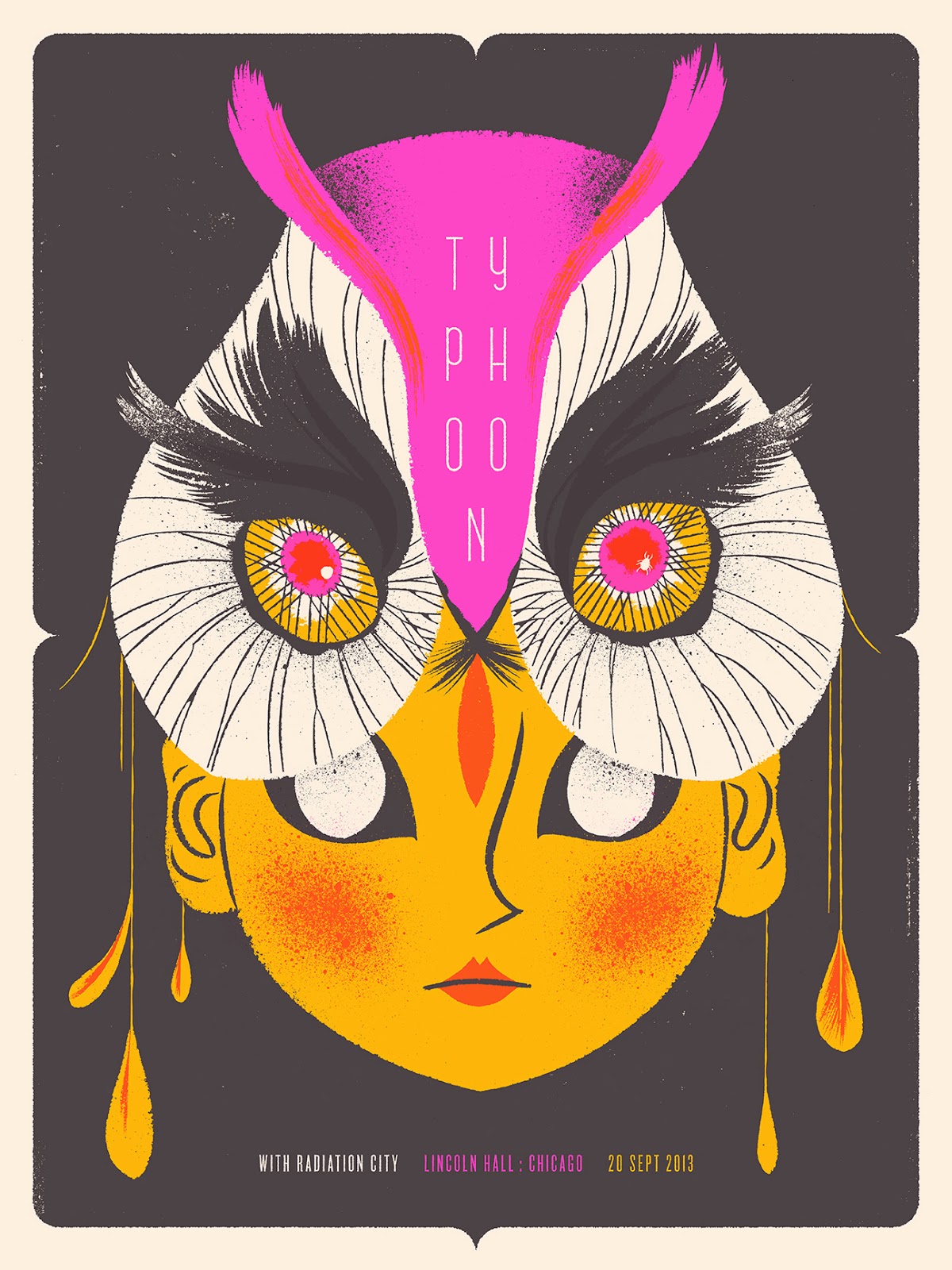 Anne Benjamin: Illustration: Typhoon Poster