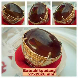 Solar Padang/Smoky Quartz/Kecubung Asap Code: APSP428 - Batu Akik Padang