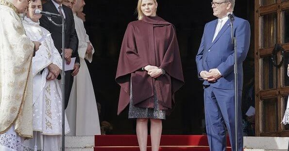 Prince Albert and Princess Charlene attended an episcopal ordination ...