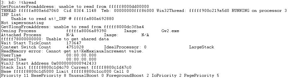 BSODTutorials: Debugging Stop 0x1A - Out of Sync PFNs and Page Tables