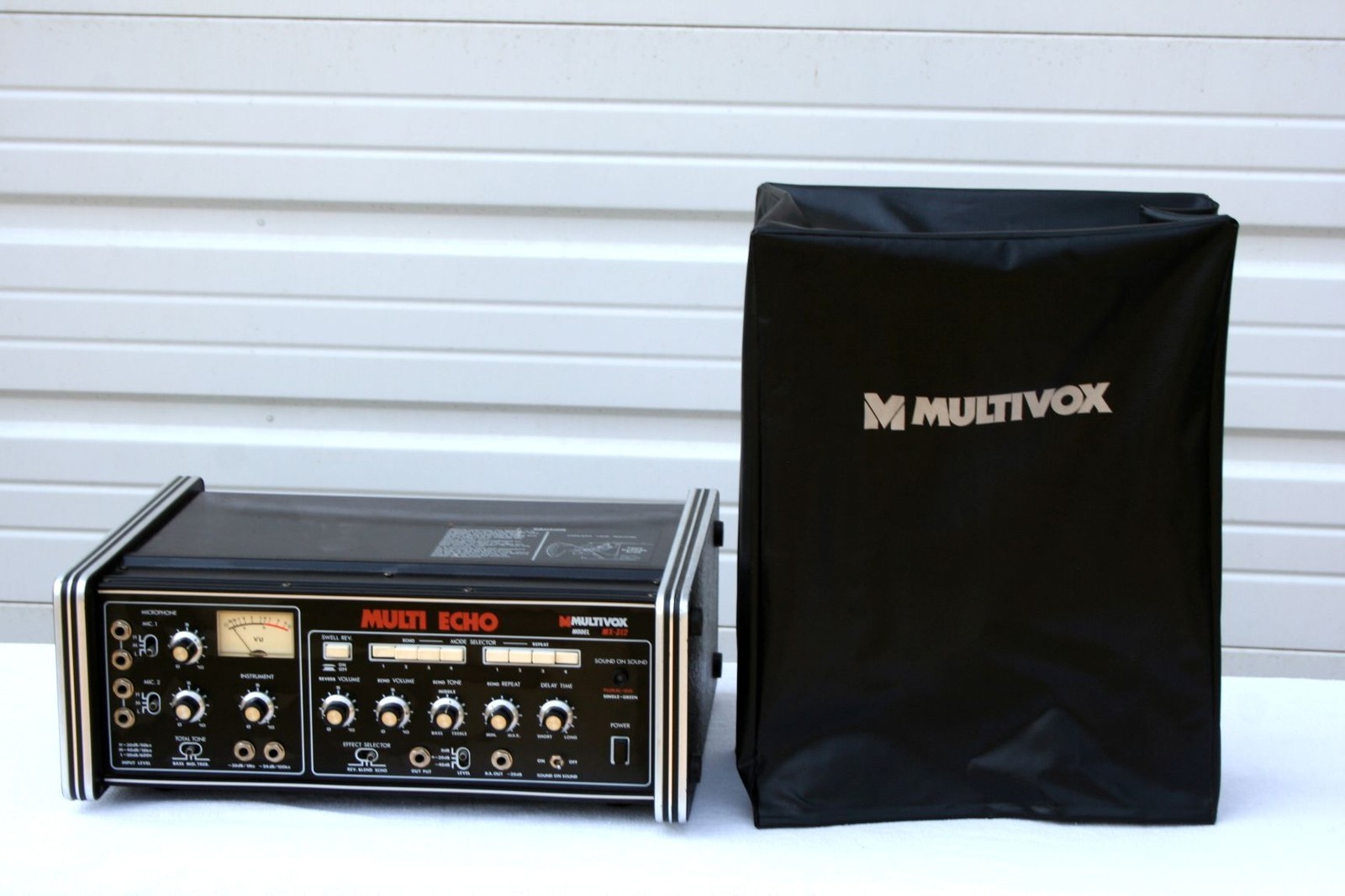 MATRIXSYNTH: Vintage Multivox MX-312 Multi Echo Tape Delay w/Cover