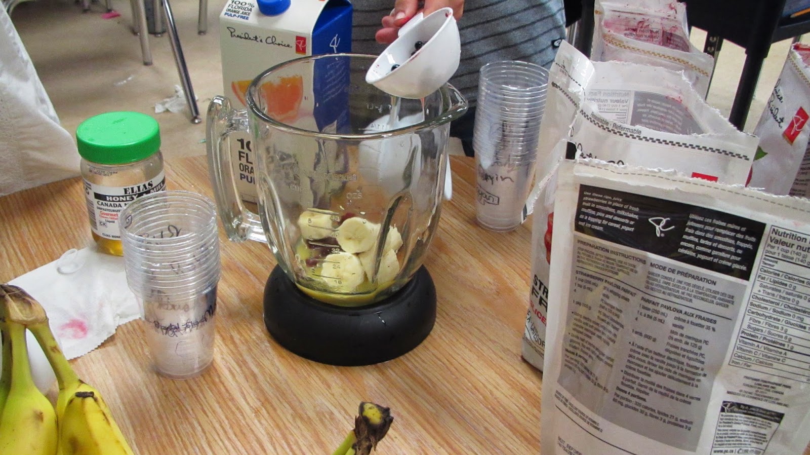 Ms. Birdsall's Classroom Blog: Smoothie Search Competition