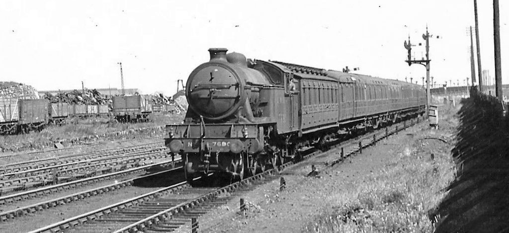 Tour Scotland: Old Travel Blog Photograph Steam Train Railway Station ...