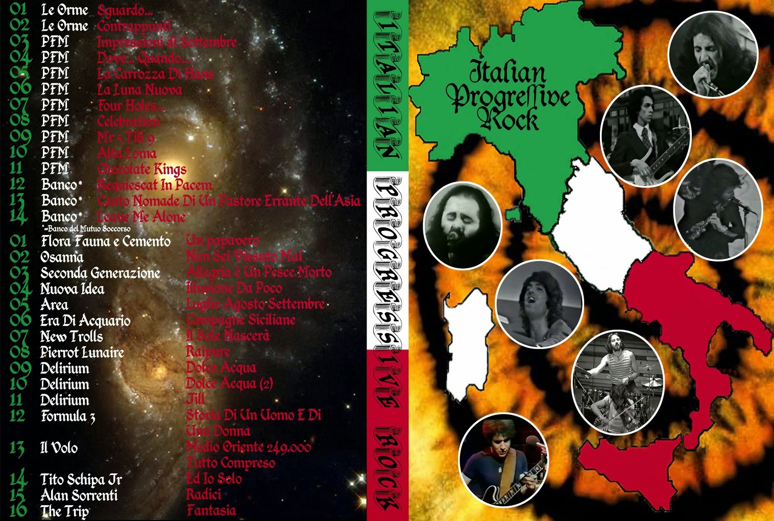 T.U.B.E.: Progressive Rock in Italy vol. 02 (DVDfull pro-shot)
