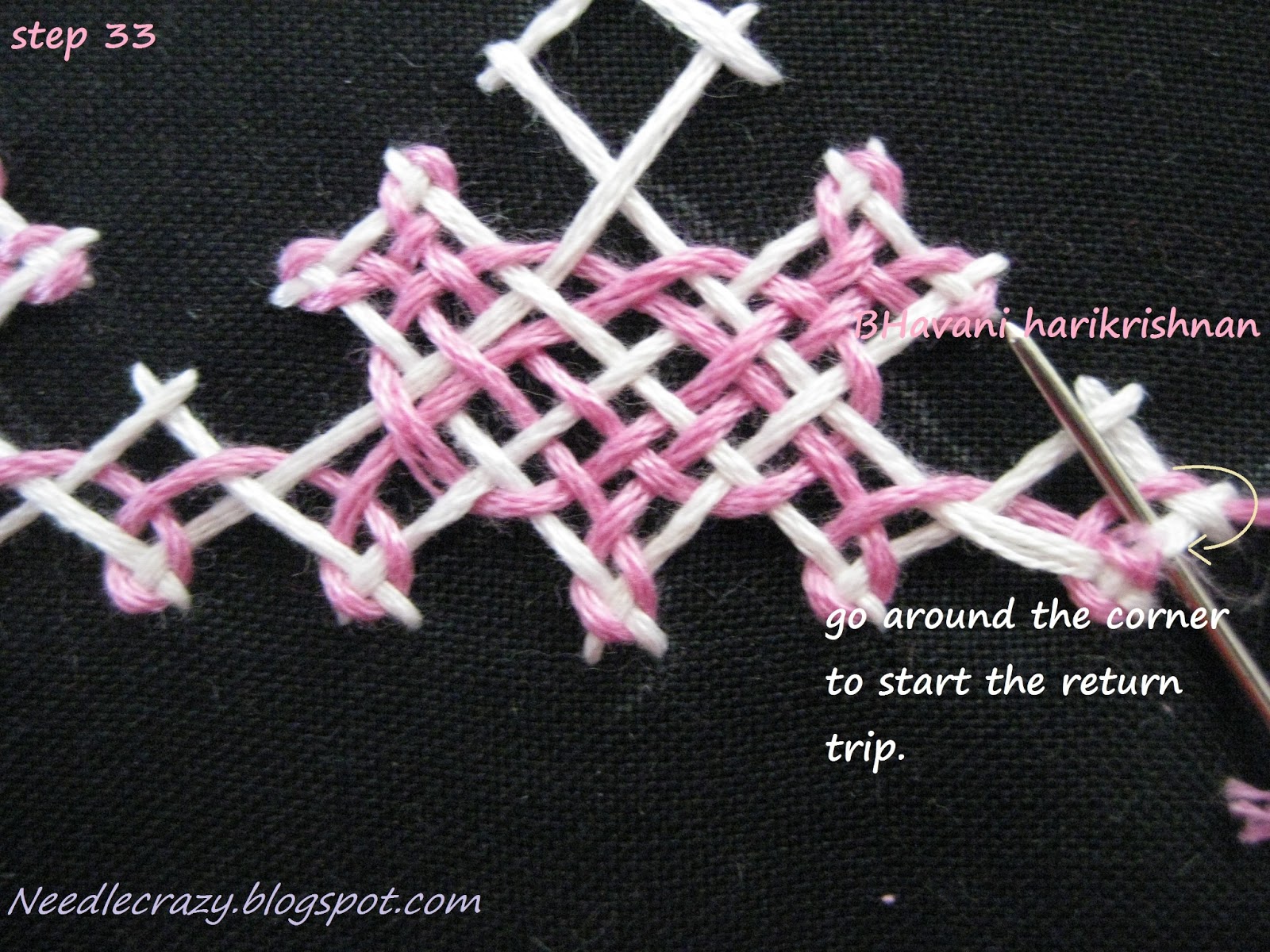 Kutch Work Tutorial: Kutchwork Kurta Design - Part IV