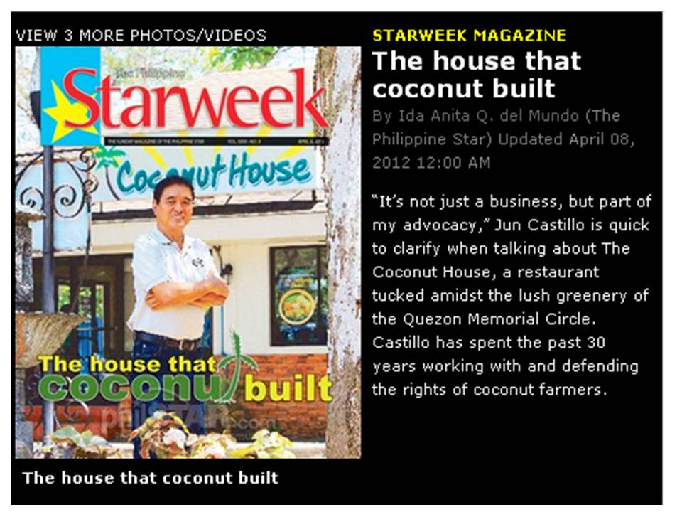 Coconut House: Media