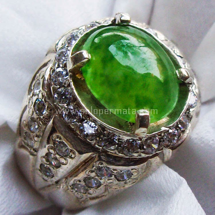 Cincin Batu Lumut Sungai Dareh Kristal - Sp250 | Batu Permata Sapphire ...