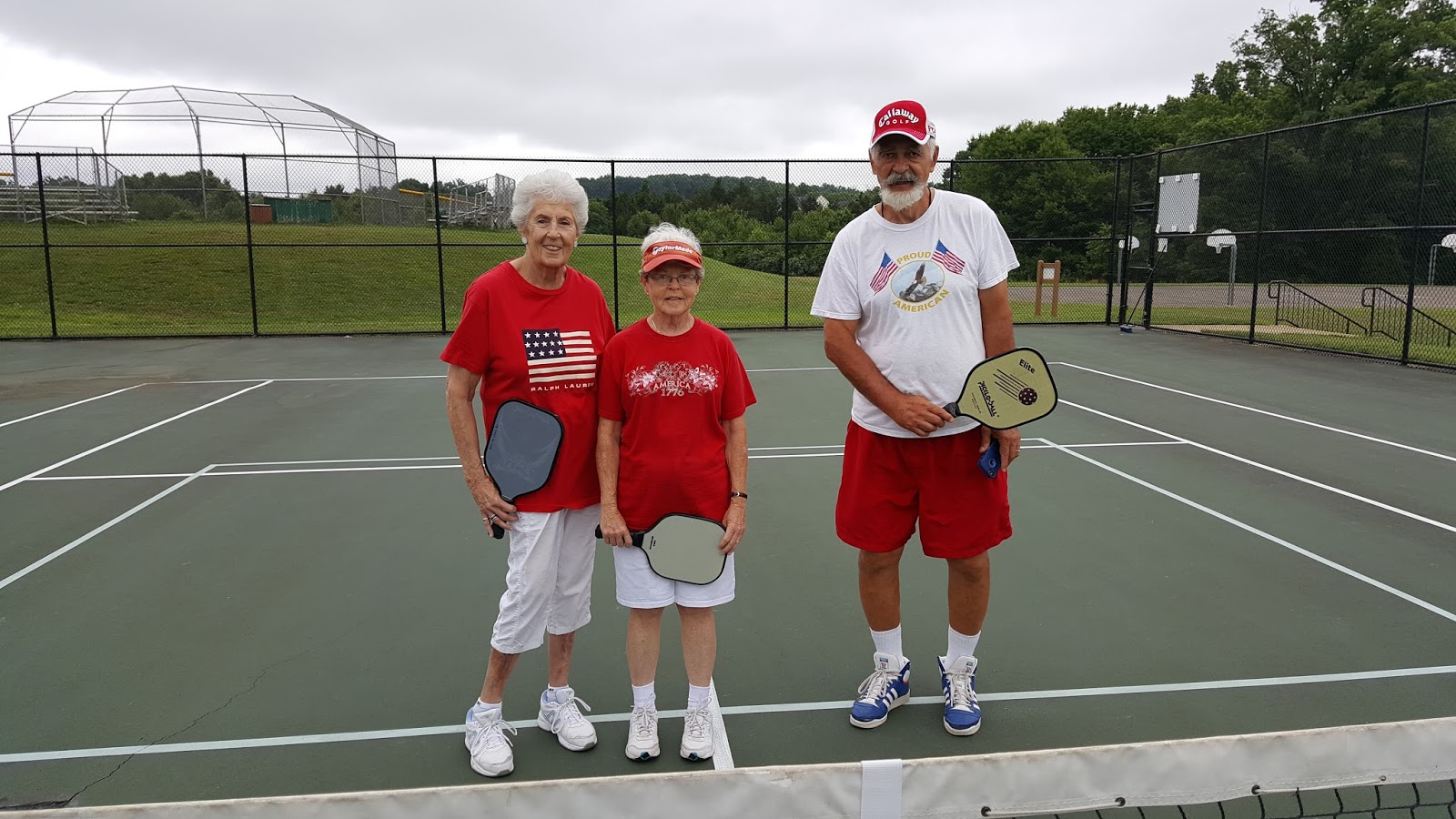 Fauquier Pickleball: Patriotic Pickleball Players!!!!!!