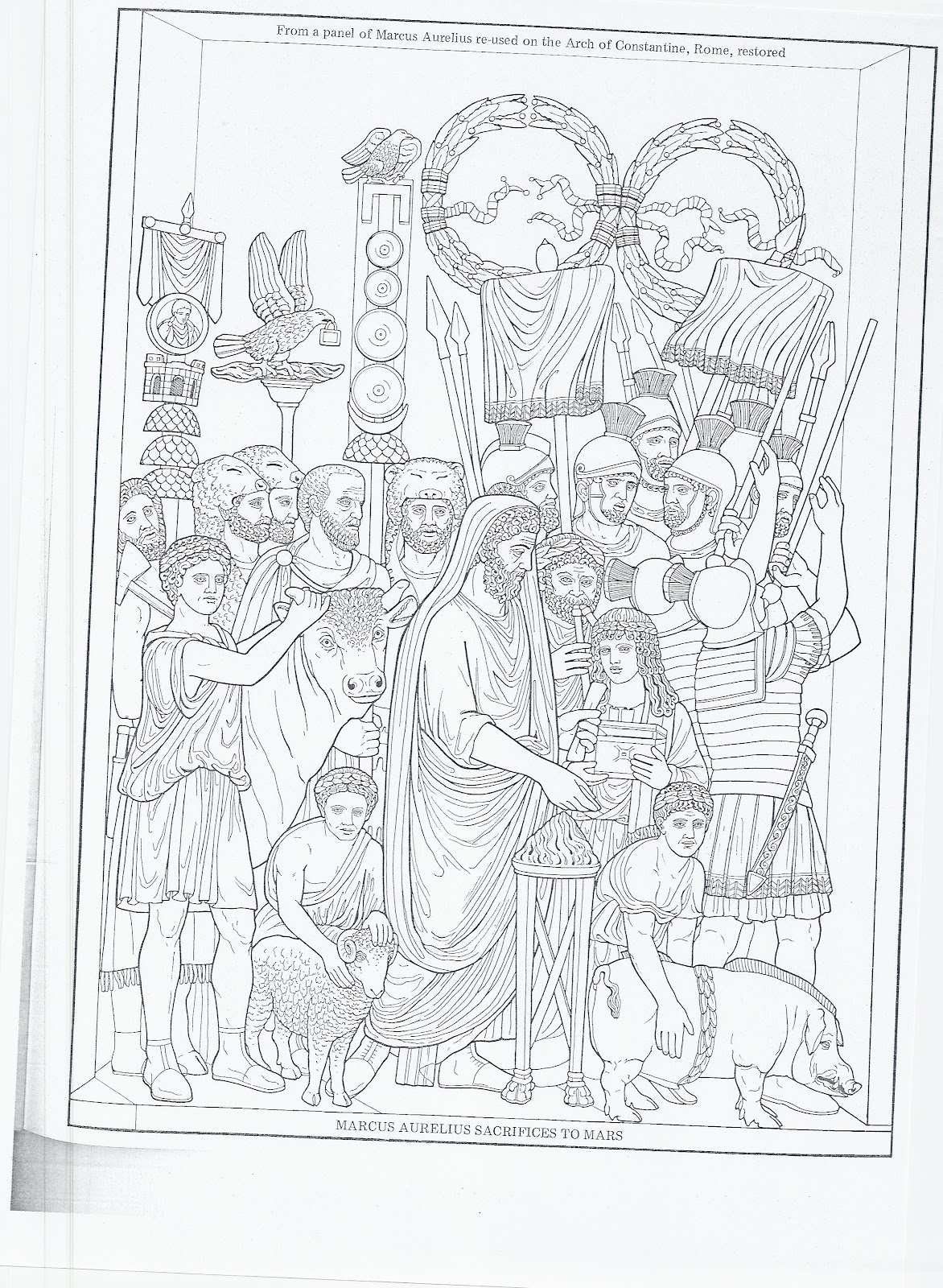 disegni da colorare: DISEGNI DA COLORARE: GLI ANTICHI ROMANI (disegni ...