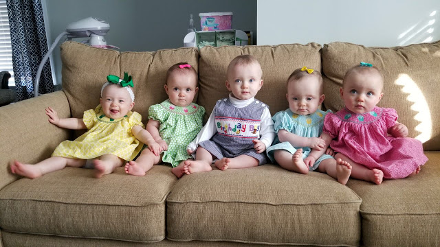 The Merry Catholic: Happy 1st Birthday, Baudinet Babies