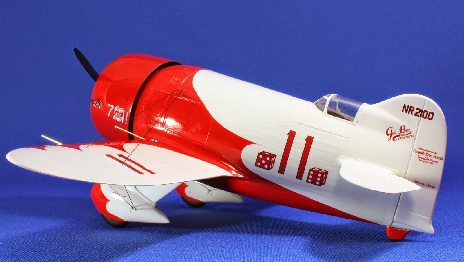 Greg's Scale Plastic Model Showcase: Gee Bee R Racer