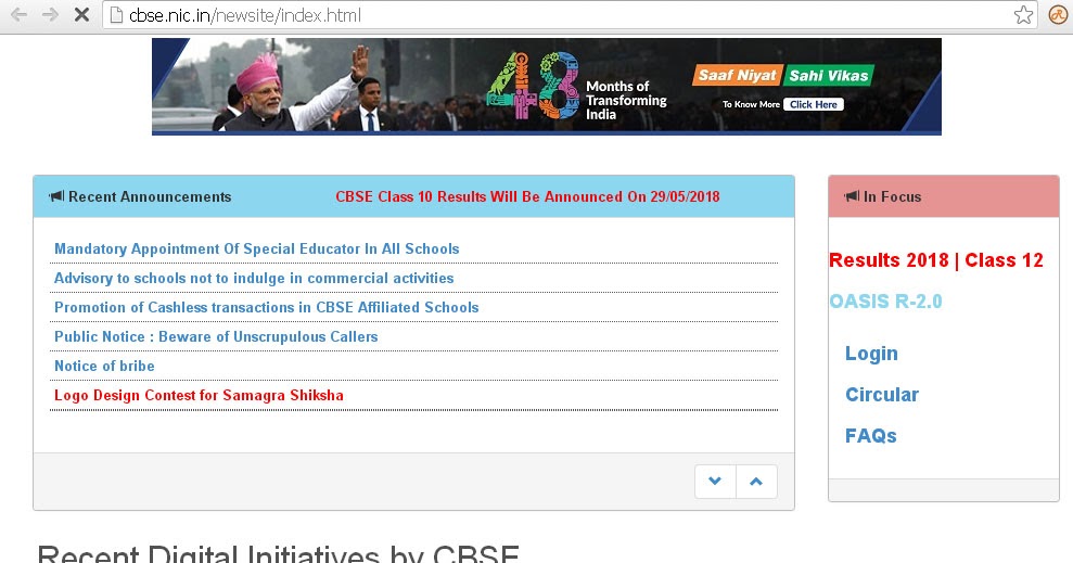 CBSE Class 10th Result-2018. Check here - HSSC JOBS