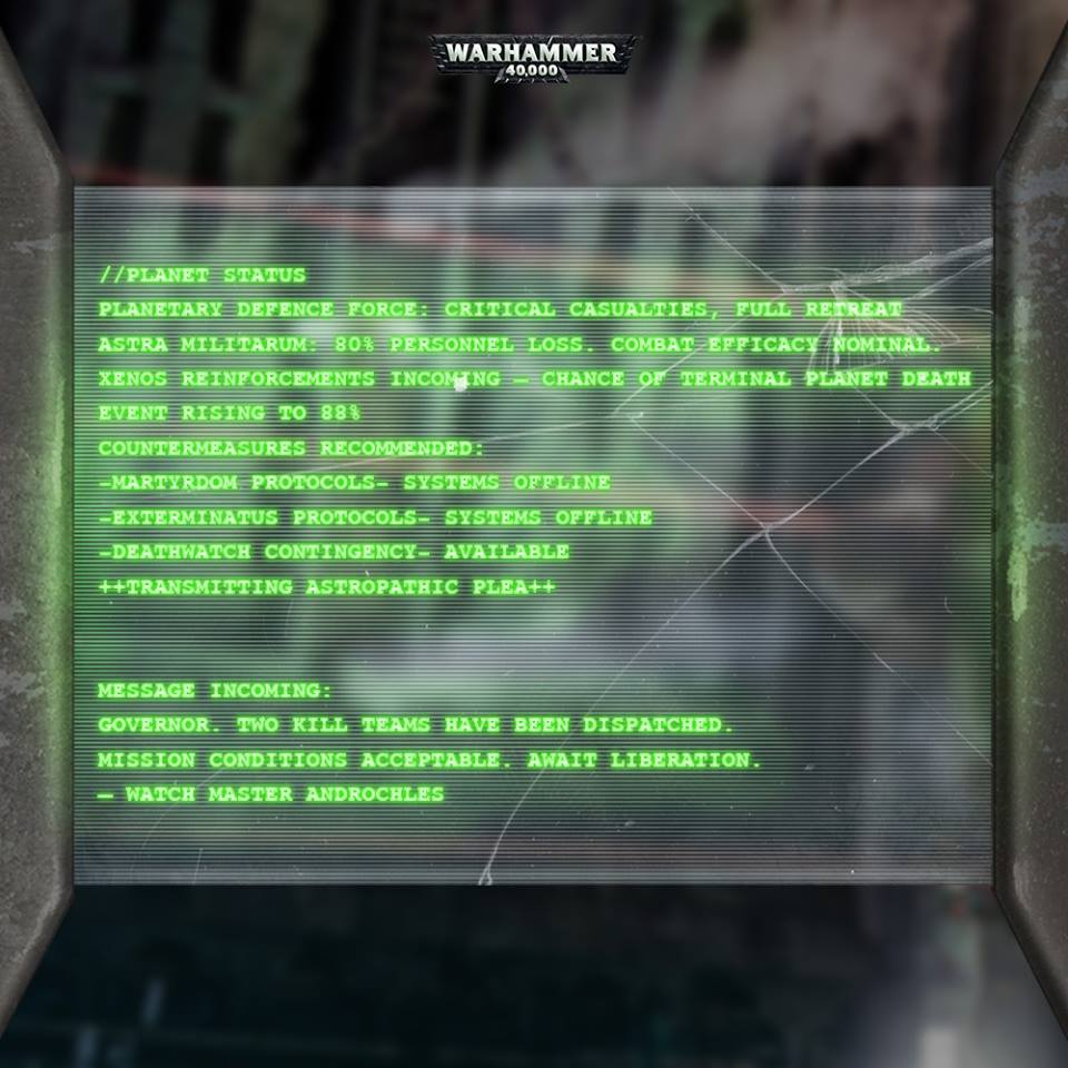 Deathwatch Codex Coming Very Soon: Liberation is at Hand - Faeit 212