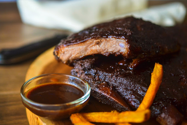 Greedy Girl : Choco-whiskey ribs
