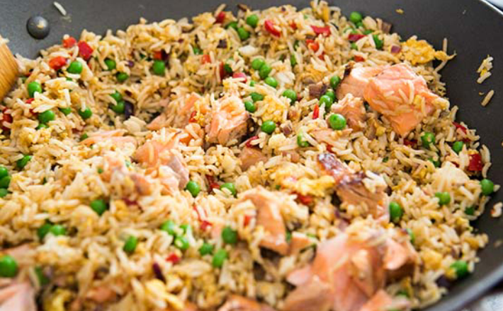 Dummy Chef: Riz au saumon