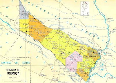 Mapas Escudos Banderas: Bandera Escudo y Mapa de la Provincia de Formosa