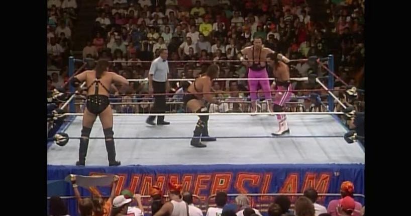 Historia del Wrestling: Hart Foundation vs Demolition, WWF SummerSlam 1990