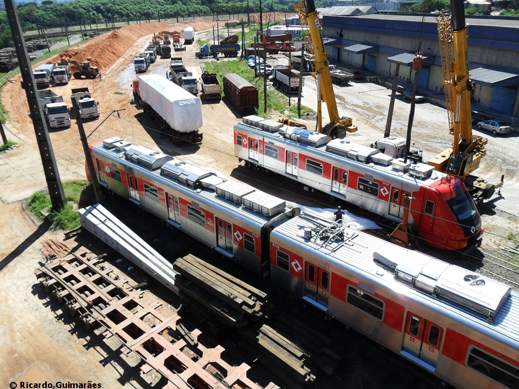 Linha 7-Rubi da CPTM ganha mais um trem novo Série 7000 ~ Diário da CPTM
