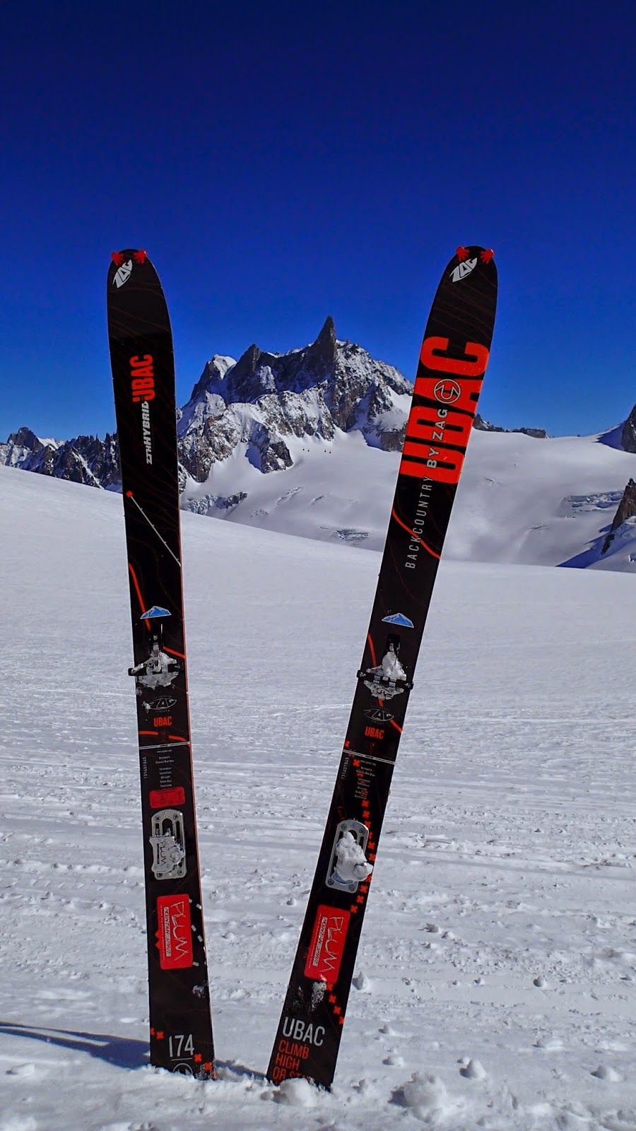 Alpin Klatring: Skitest: Zag UBAC toppturski