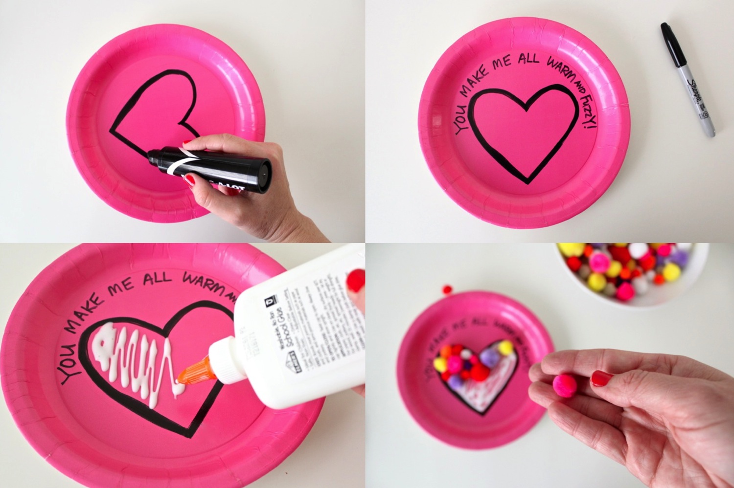 Fuzzy Valentines - MADE EVERYDAY