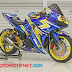 Foto Modifikasi Custom Yamaha YZF-R25 Garang