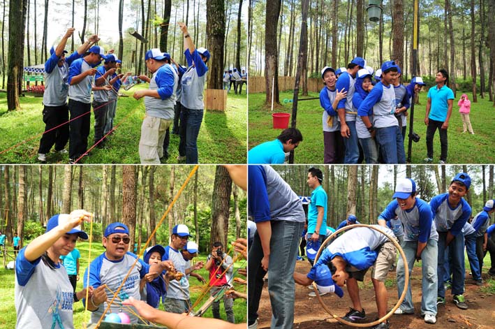 Outbound di Lembang Bandung untuk Team Building Gathering Kantor