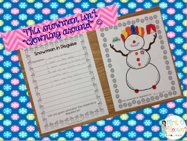 Snowmen in Disguise Inference Activity - Mrs. O Knows