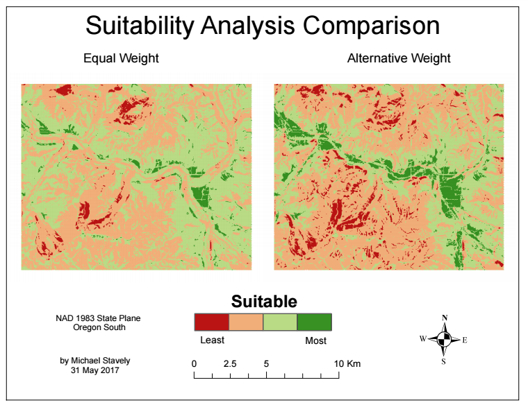 Michael Stavely UWF - GIS: Suitability Analysis