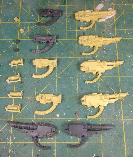 MLBN: Warhammer 40k: Scratch Built Space Marines Razorbacks Part 2