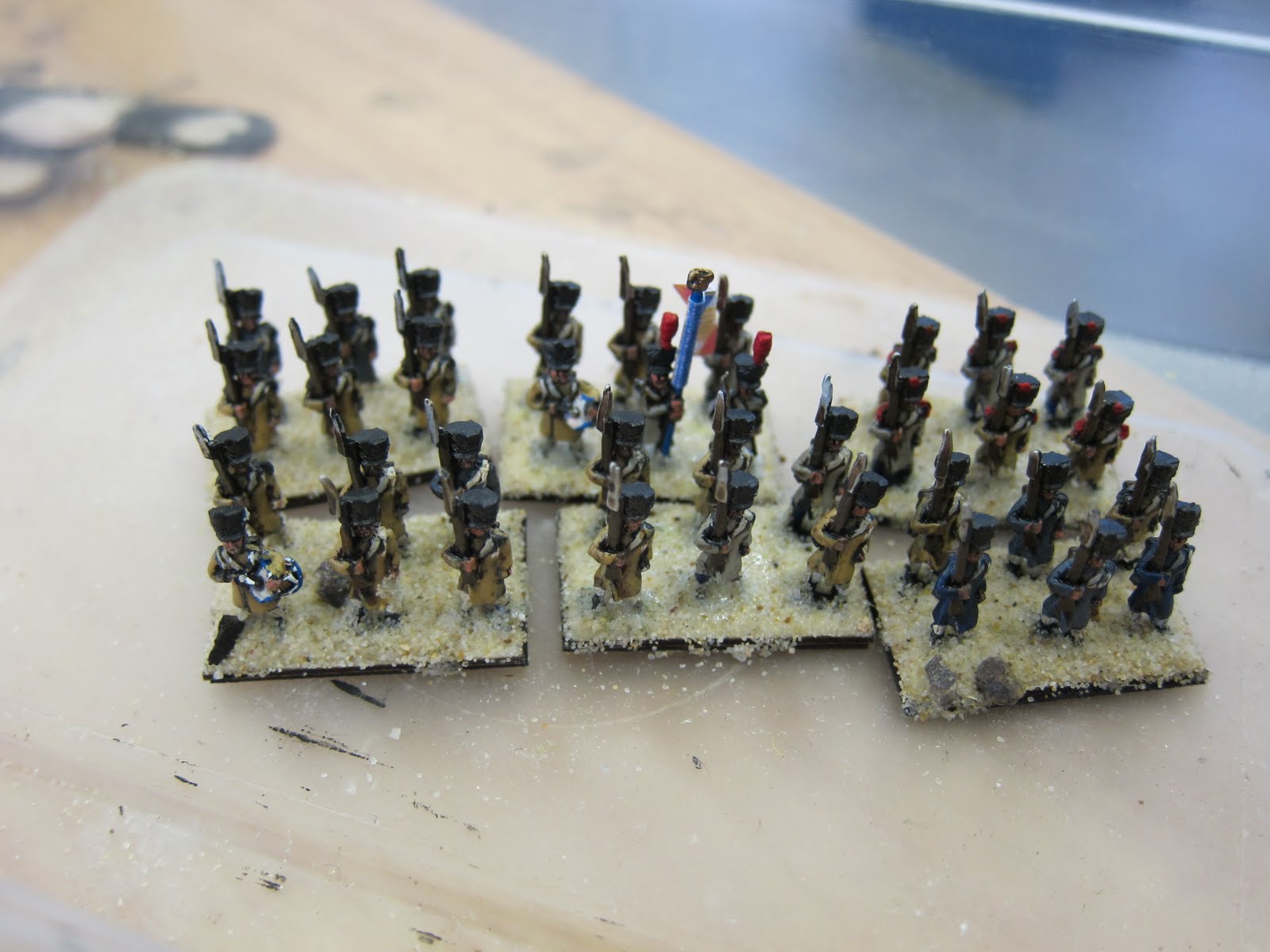 10mm Napoleonics: Speed basing discovery